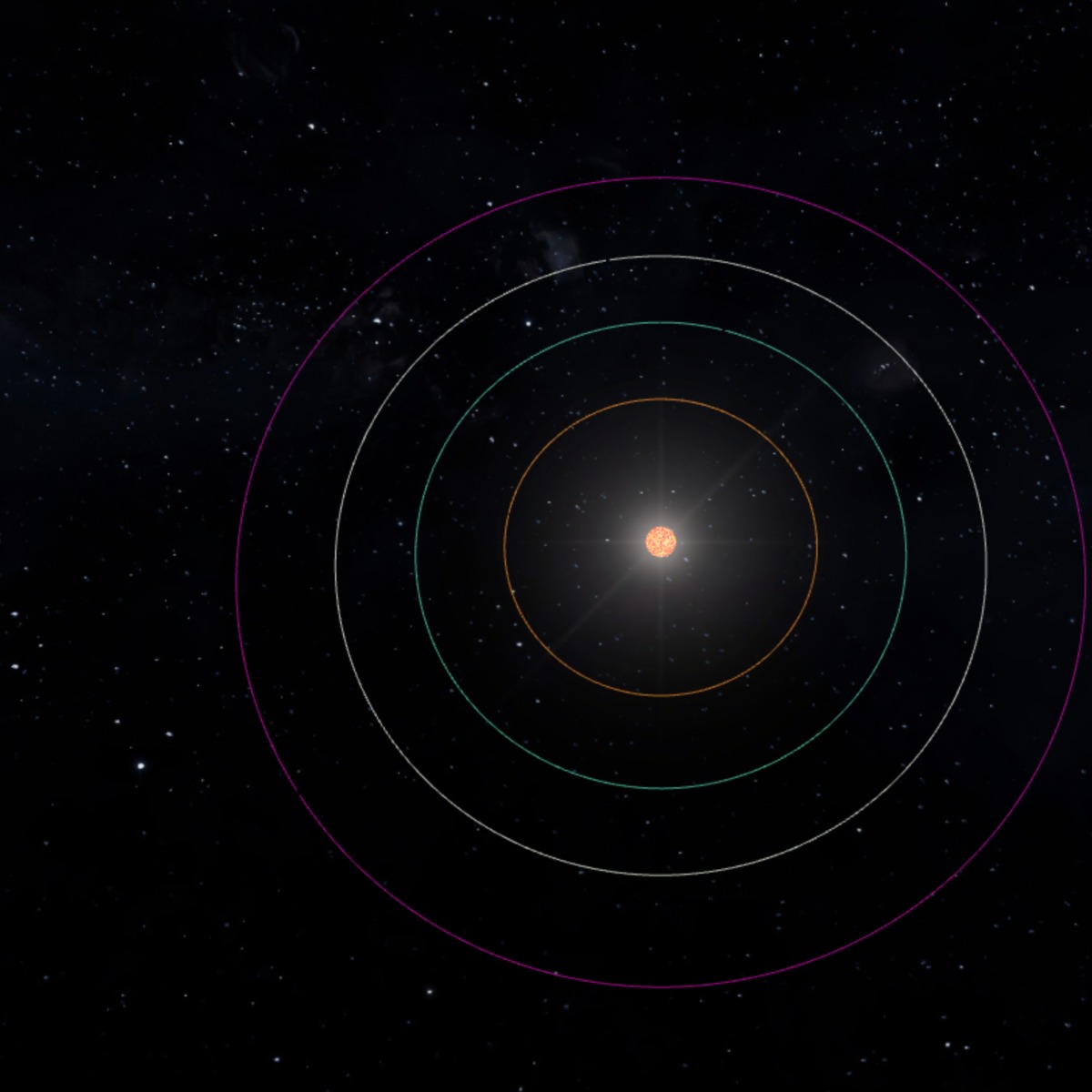 Gravity Simulator | Kepler-24 - System With 4 Exoplanets