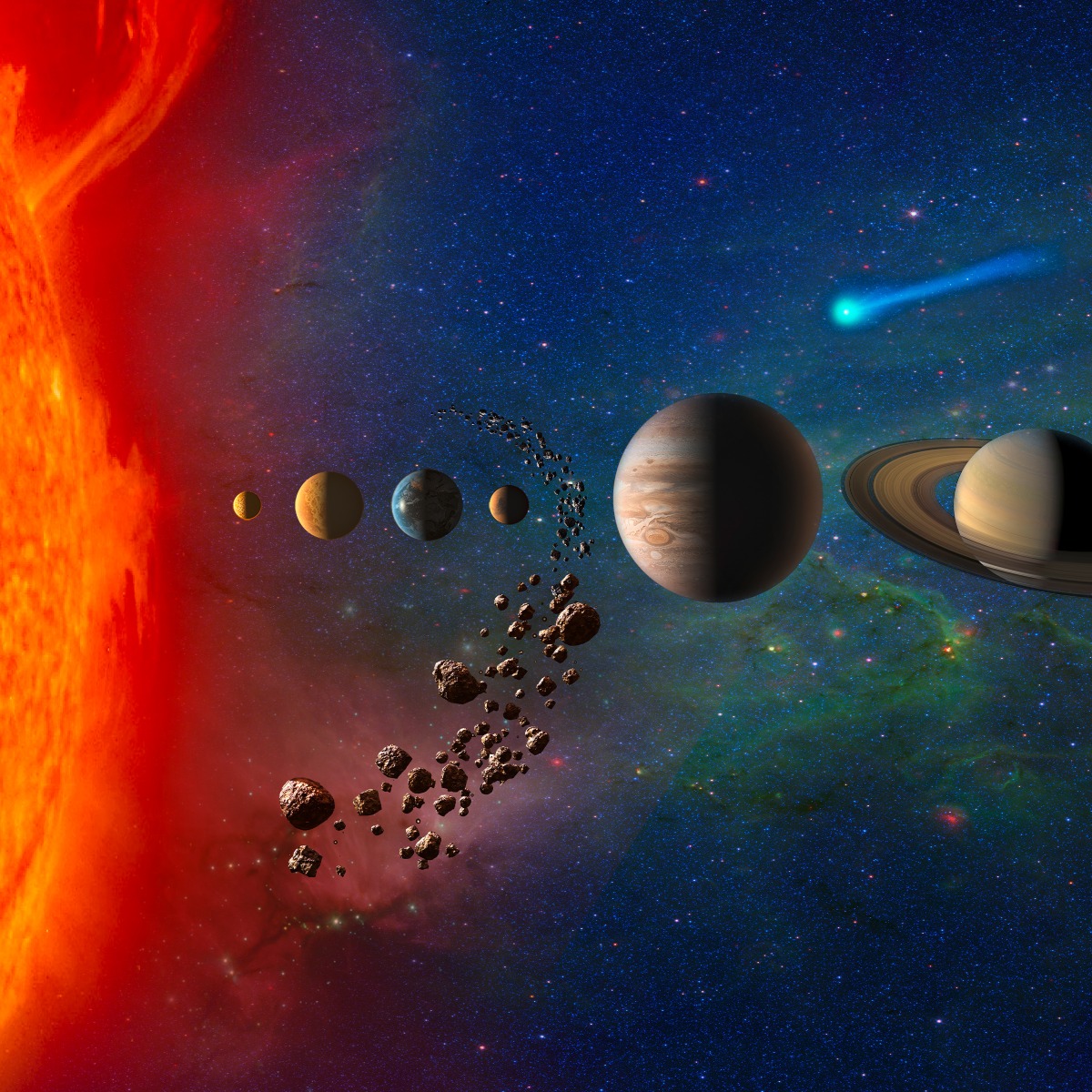 Gravity Simulator | Solar System Scenarios