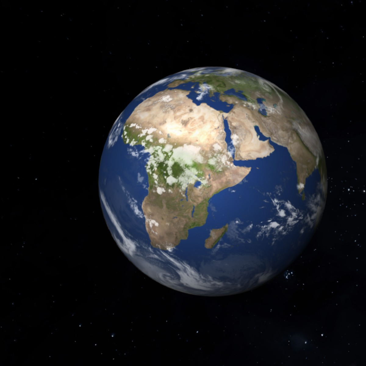 Gravity Simulator | The Sun, Earth and Moon System